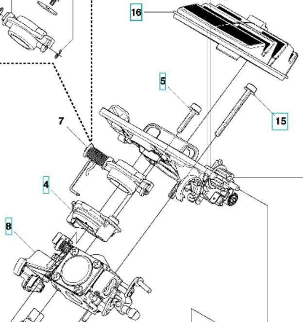 Filtr powietrza Husqvarna 445 450 - Sklep internetowy NEZO