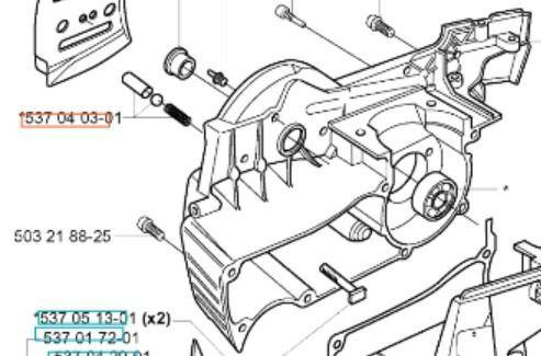 Odpowietrznik Husqvarna 346 XP - Sklep internetowy NEZO