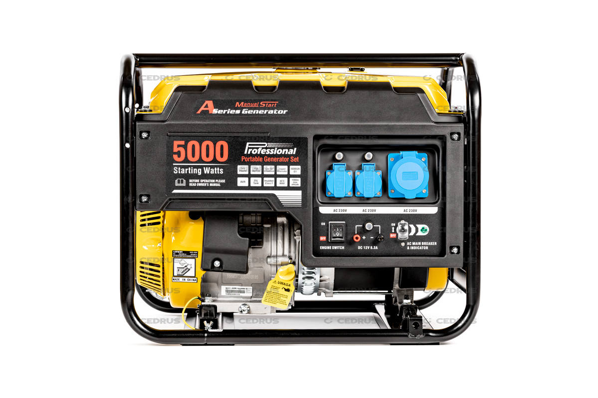 Agregat prądotwórczy Loncin LC5000-AS | Produkty \ Maszyny i urządzenia \ Agregaty Marki \ Cedrus